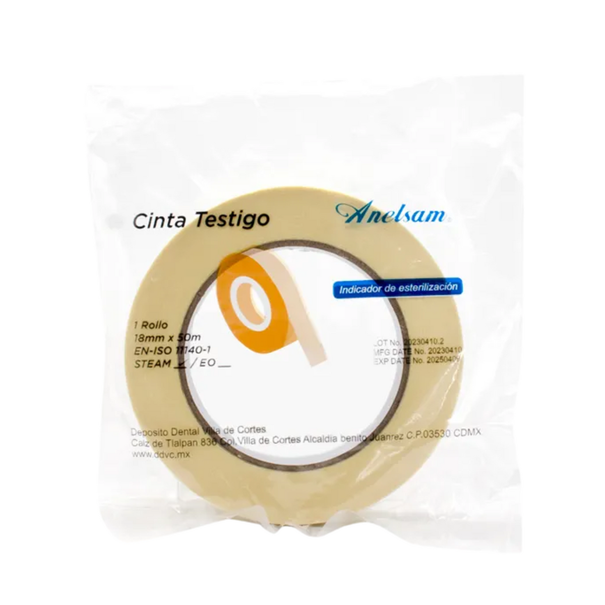 Cinta Testigo de Esterilización - Anelsam – Dentiprime Supply