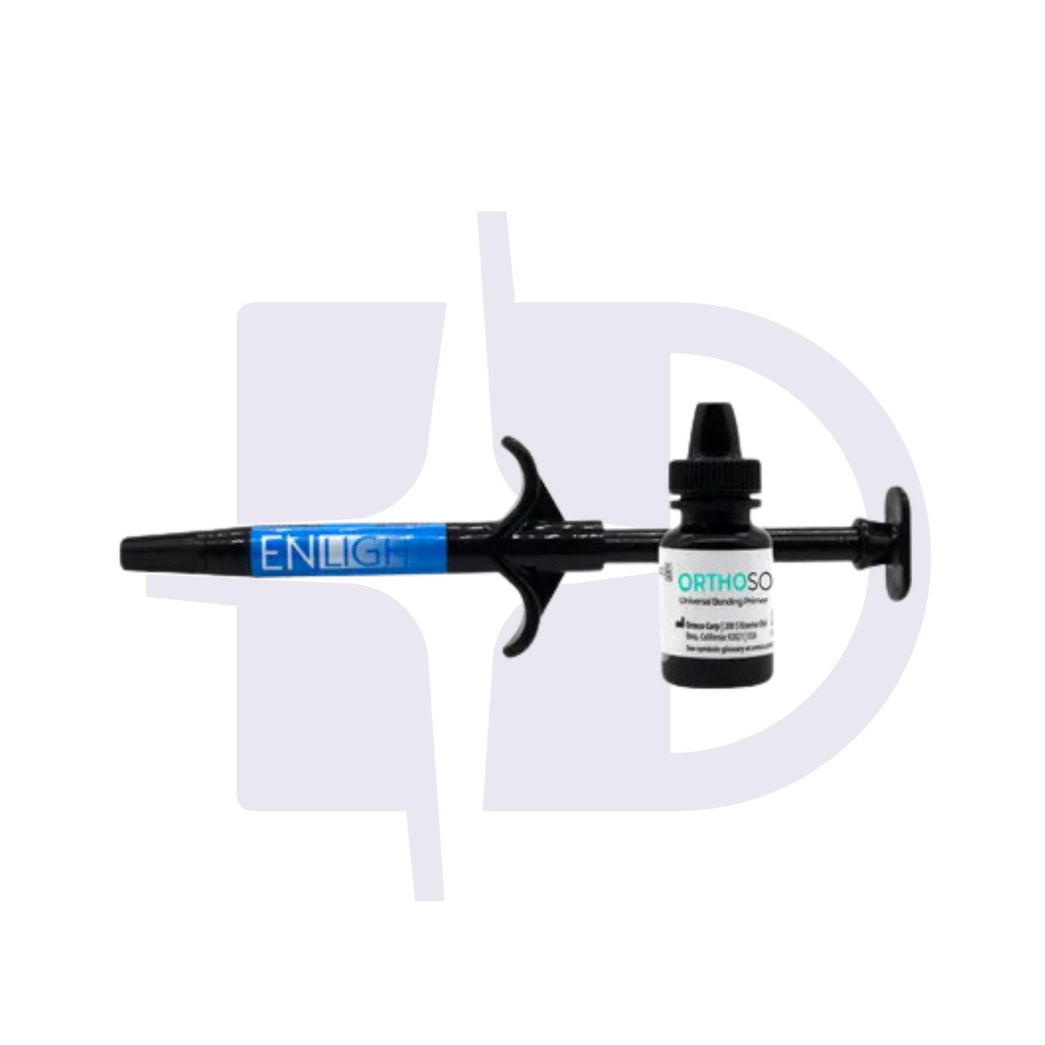 Resina Para Ortodoncia Enlight Con 1 Jeringa + 1 Adhesivo - ORMCO – Dentiprime Supply