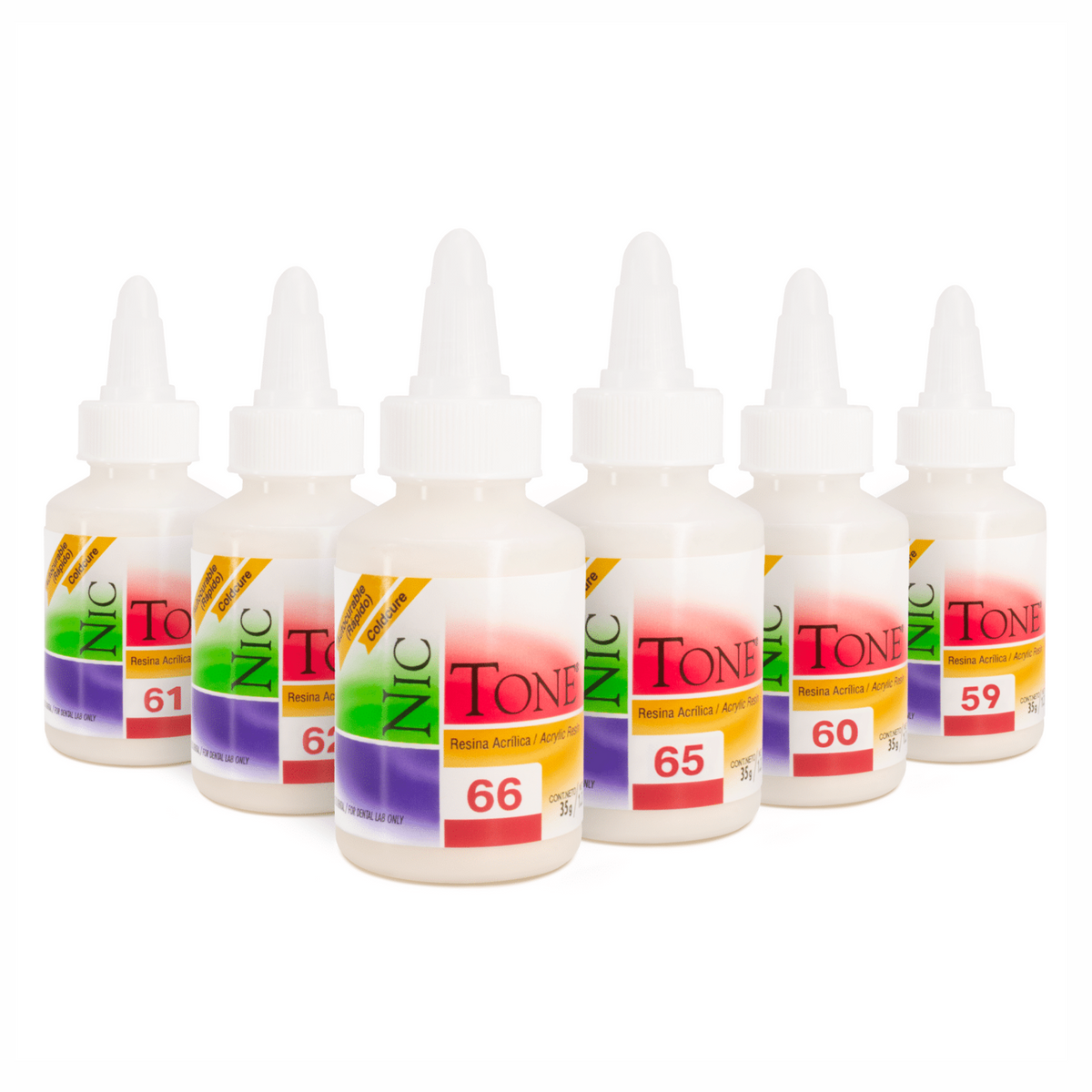 Acrílico Rápido NicTone 35 gr – Dentiprime Supply